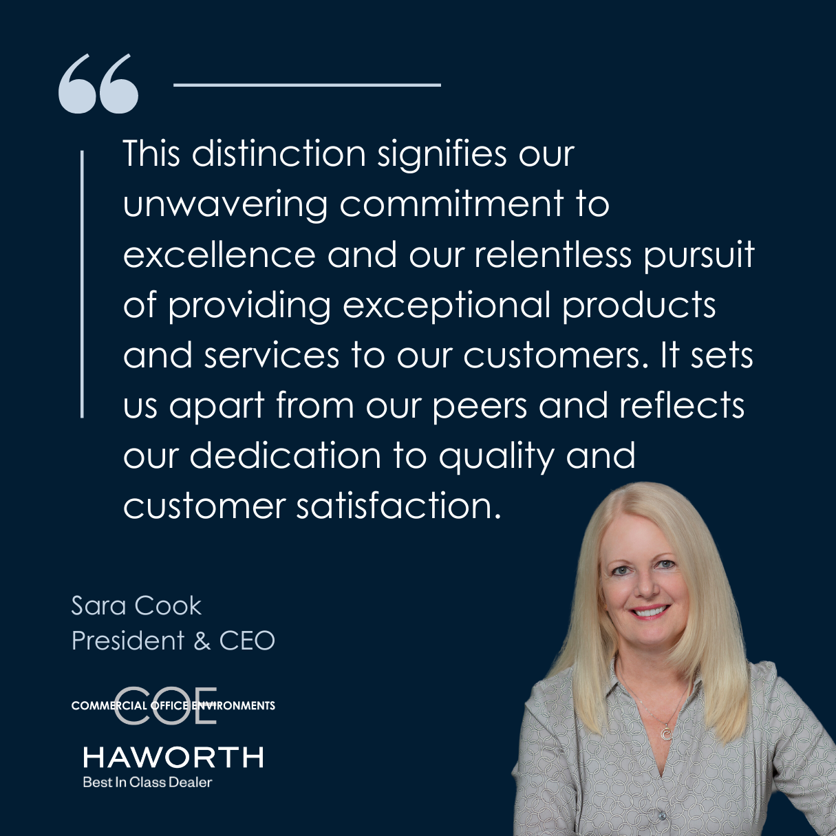 Reflecting on Our 6th Haworth Best in Class Distinction
